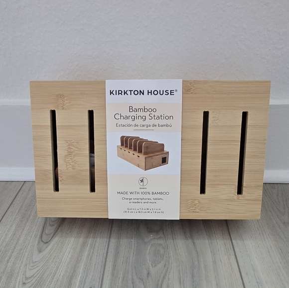 Kirkton House | Other | Bamboo Charging Station For Cell Phones And ...